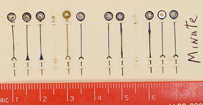 Dave's Watch Parts and Tools - Hands for American Watches